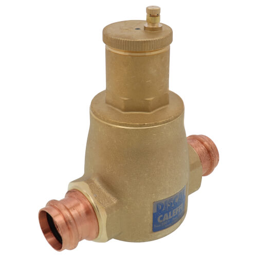 551067A - Caleffi 551067A - 1-1/4" Press DISCAL Air Separator