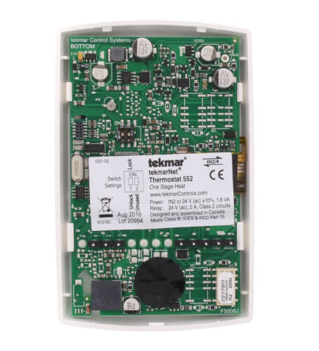 552 - Tekmar 552 - tekmarNet Thermostat - One Stage Heat