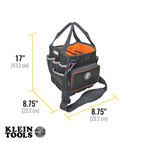 5541610-14 - Klein Tools 5541610-14 - 10" Tradesman Pro Tool Tote Tool Bag with 40 Pockets