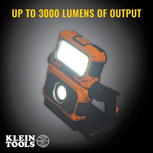 56417 - Klein Tools 56417 - MODbox Rechargeable Dual Beam LED Work Light