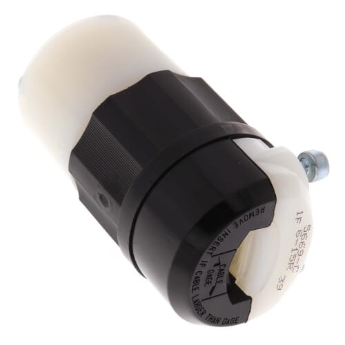 5669-C - Leviton 5669-C - Industrial Grade Connector, 15A, NEMA 6-15R ...