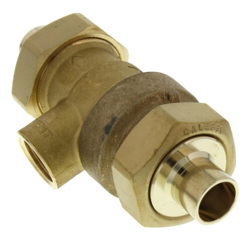 573409A - Caleffi 573409A - 1/2" Sweat Dual Check Backflow Preventer w ...