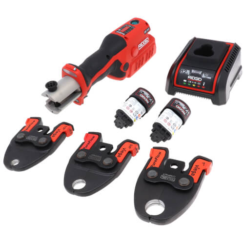 57378 - RIDGID 57378 - RP 241 Compact Press Tool Kit w/ 1/2", 3/4" & 1 ...