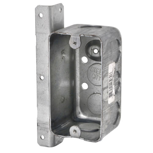 58371-T-1/2 - Steel City 58371-T-1/2 - 4" x 2-1/8" x 2-1/8" Single-Gang ...