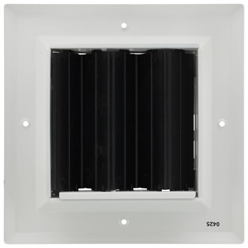 5850606WH - Bluefin 5850606WH - 6" x 6" Aluminum Square Ceiling Diffuser 2-way Corner (White)