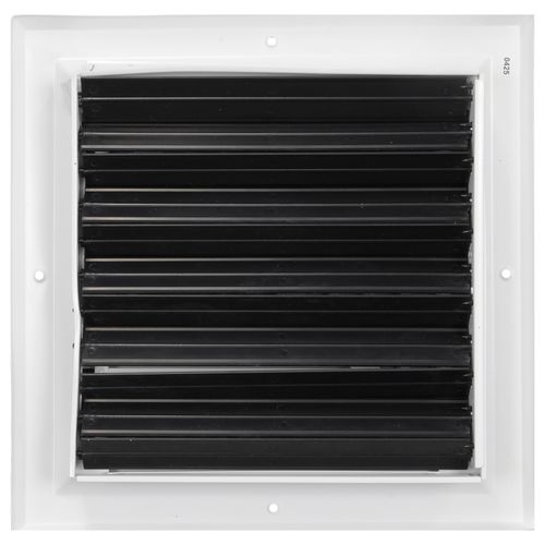 5851212WH - Bluefin 5851212WH - 12" x 12" Aluminum Square Ceiling Diffuser 2-way Corner (White)