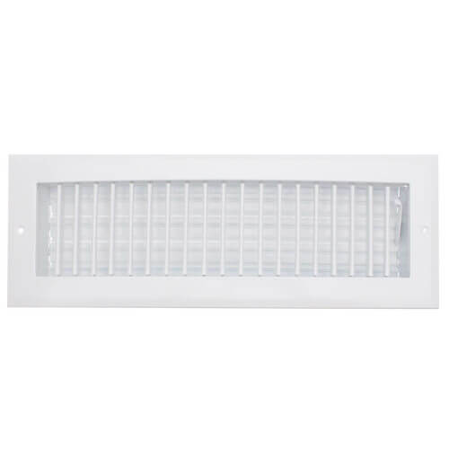 585155 - Hart & Cooley 585155 - 12" x 4" (Wall Opening Size) White ...