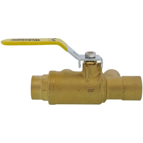 58643 - Webstone 58643 - 1" x 3/4" Pro-Pal Full Port Brass Ball Valve w ...