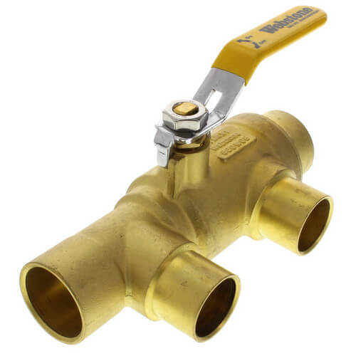 58654 - Webstone 58654 - 1-1/4" x 1" Pro-Pal Full Port Brass Ball Valve ...