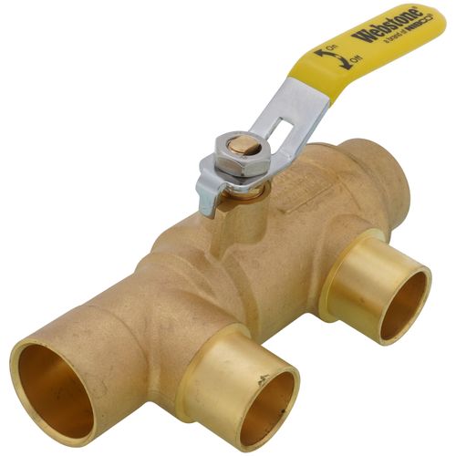 58654 - Webstone 58654 - 1-1/4" x 1" Pro-Pal Full Port Brass Ball Valve ...