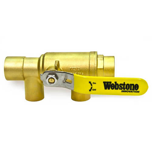 58662 - Webstone 58662 - 1-1/2" x 1/2" Pro-Pal Full Port Brass Ball ...