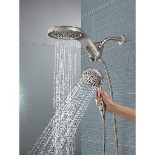 58680-SS - Delta 58680-SS - HydroRain H2OKinetic 5-Setting 2-in-1 ...
