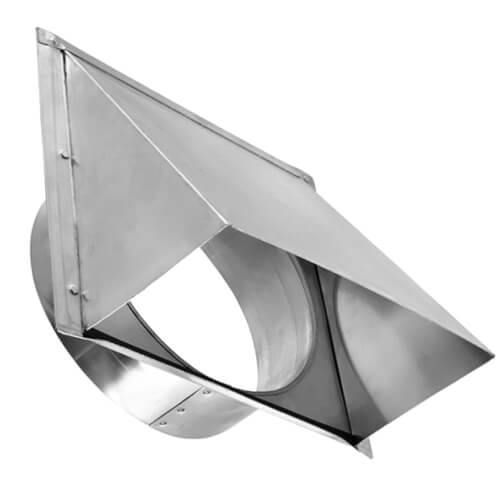 588 - Lambro Industries 588 - 12" Aluminum Wall Cap