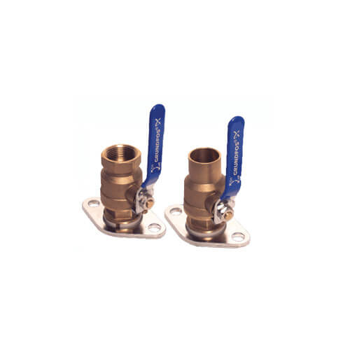 591209 - Grundfos 591209 - 1" Sweat Bronze Dielectric Isolation Valve Set