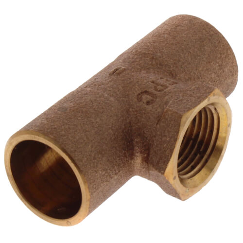 59213 Elkhart 59213 3 4 X 3 4 X 1 2 CxCxF Tee Lead Free 