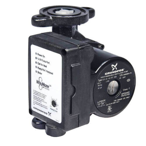 59896804 - Grundfos 59896804 - UP15-42FC/MR MixiMizer Circulator Pump ...