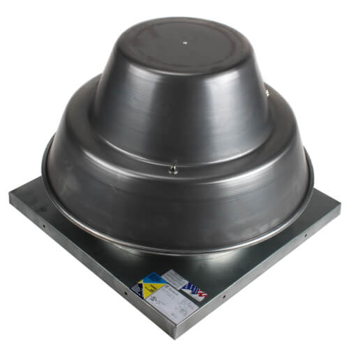 5DDD12CA - Fantech 5DDD12CA - 5DDD Series 12" Roof Mount Direct Drive ...