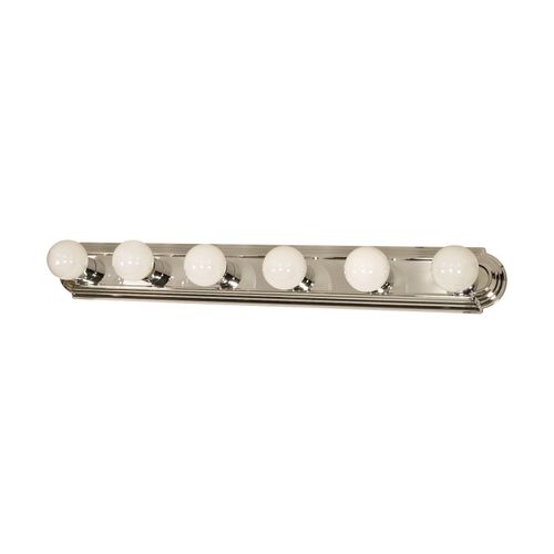 60-298 - Nuvo 60-298 - 6 Light 36" Vanity Racetrack Style