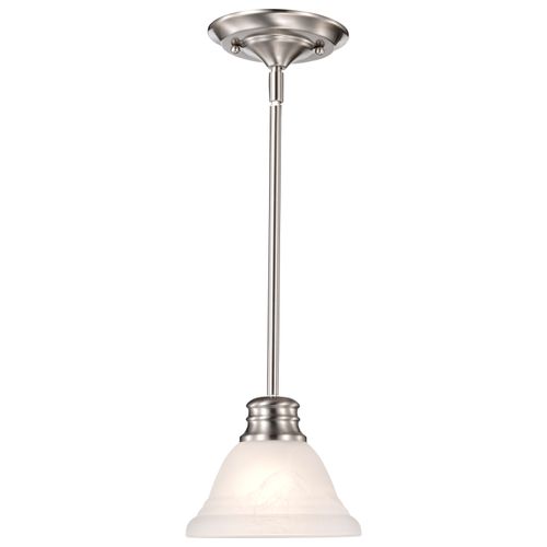 60-365 - Nuvo 60-365 - Empire 1 Light 7" Mini Pendant w/ Hang Straight ...
