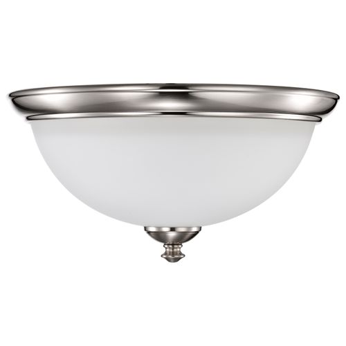 60-5041 - Nuvo 60-5041 - Patton 3 Light Flush Fixture w/ Frosted Glass