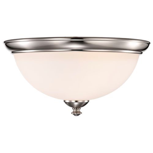 60-5041 - Nuvo 60-5041 - Patton 3 Light Flush Fixture w/ Frosted Glass