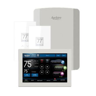 6025 - Aprilaire 6025 - 6025 3-Zone Complete Zoning Kit w/ Hub, 2 ...