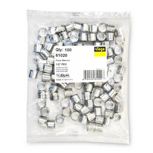 61020 - Viega 61020 - 1/2" PEX Press Sleeves