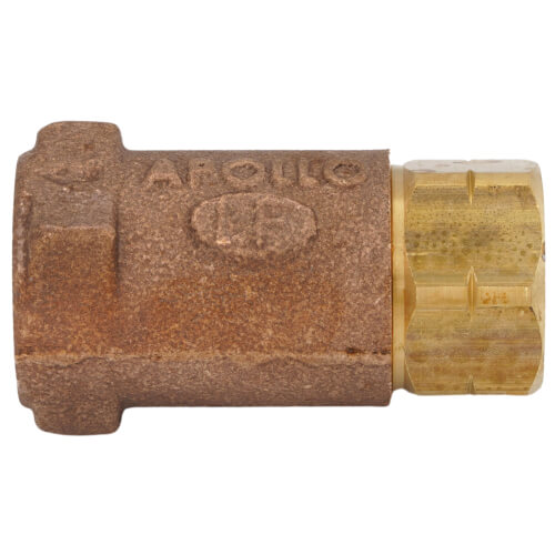 61LF10301 - Apollo Valves 61LF10301 - 1/2" Threaded Bronze In-line ...
