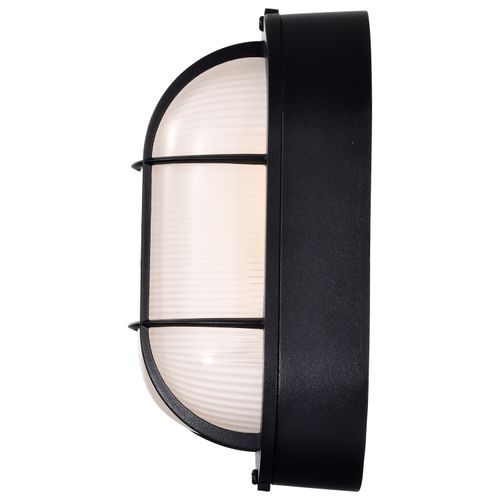 62-1389 - Nuvo 62-1389 - LED Small Oval Bulk Head Fixture Black Finish ...