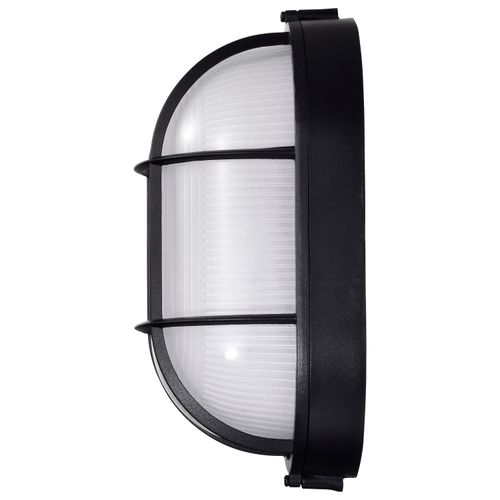 62-1391 - Nuvo 62-1391 - LED Oval Bulk Head Fixture Black Finish w ...