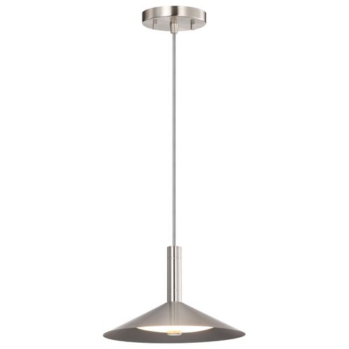 62-2081 - Nuvo 62-2081 - Corrine 10 Inch LED Pendant Brushed Nickel 3K ...