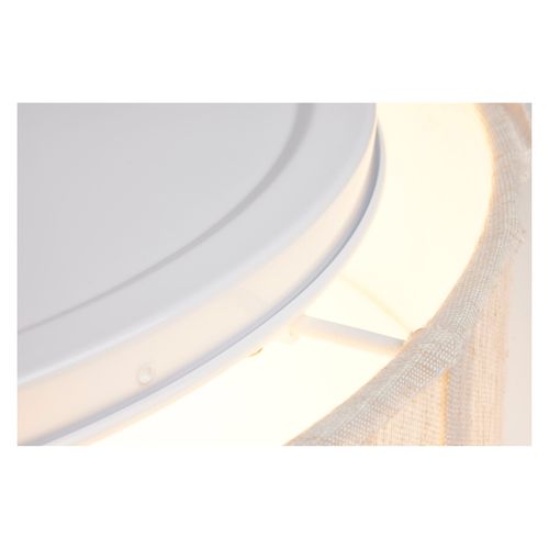 62-998 - Nuvo 62-998 - 15" CCT Selectable Fabric Drum LED Decor Flush ...