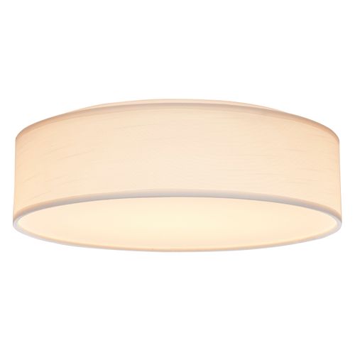 62-999 - Nuvo 62-999 - 15" CCT Selectable Fabric Drum LED Decor Flush ...