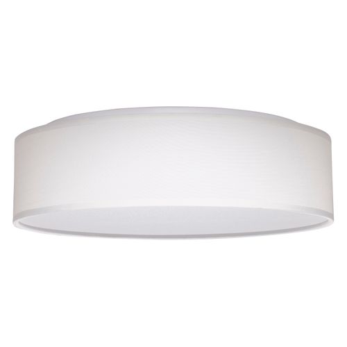 62-999 - Nuvo 62-999 - 15" CCT Selectable Fabric Drum LED Decor Flush ...