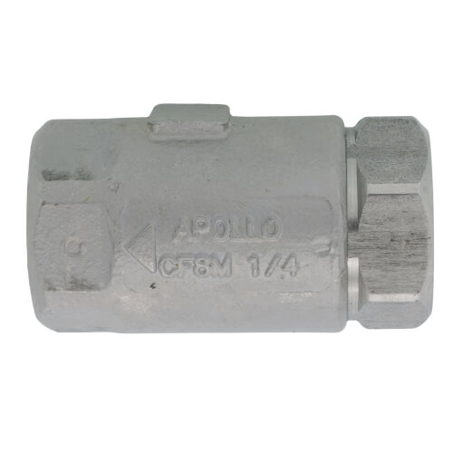 6210101 - Apollo Valves 6210101 - 1/4" Threaded Stainless Steel Spring ...