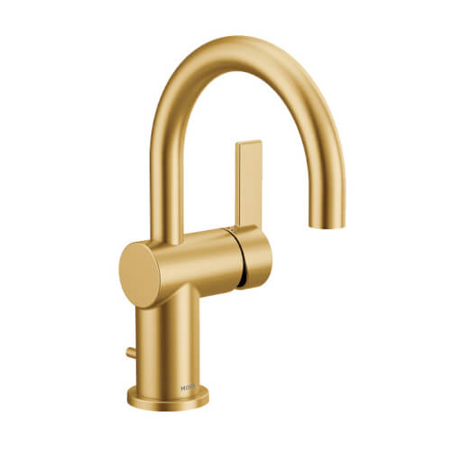 6221BG - Moen 6221BG - Cia Single Handle High Arc Bathroom Faucet ...