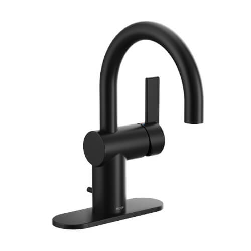 6221BL - Moen 6221BL - Cia Single Handle High Arc Bathroom Faucet ...