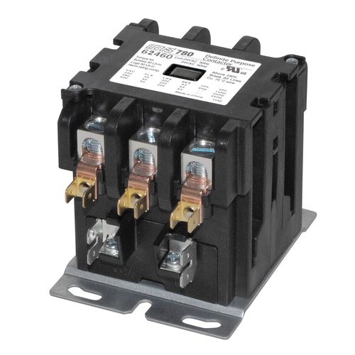 62460 - MARS 62460 - 3 Pole Contactor w/ Box Lug Termination (50A, 24V)