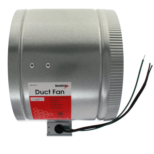 625-AF10 - DiversiTech 625-AF10 - 10" Dia. Duct Fan (650 CFM, 60W)
