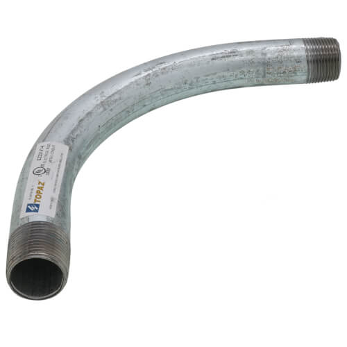63-SOUTHWIRE - Southwire 63-SOUTHWIRE - 1" Galvanized Rigid 90° Conduit Elbow