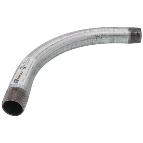 63-TOPAZ - Topaz 63-TOPAZ - 1" Galvanized Rigid 90° Conduit Elbow