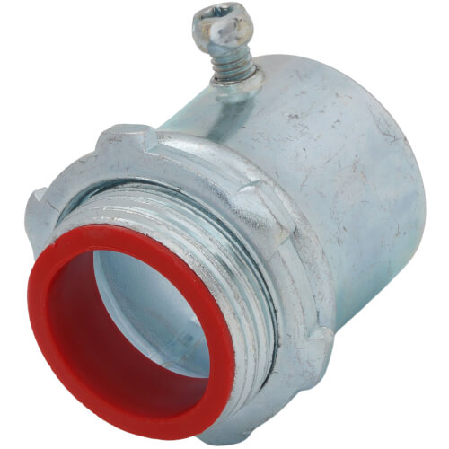 633SI - Southwire 633SI - 1" Steel EMT Set Screw Connector w/ Insulated ...