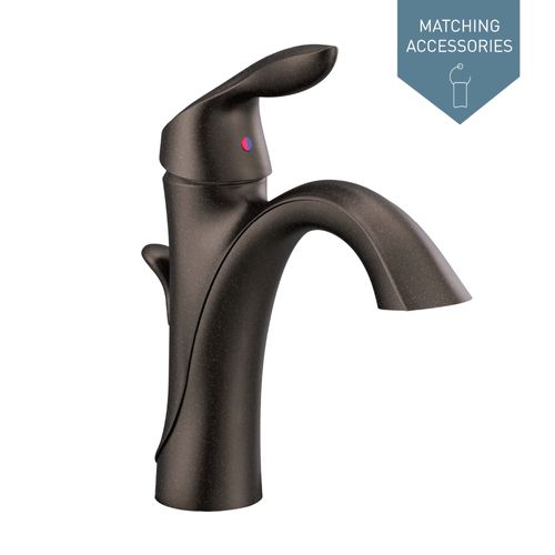 6400ORB - Moen 6400ORB - Eva Oil Rubbed Bronze 1 Handle Bathroom Faucet ...