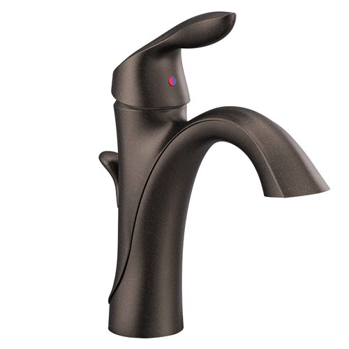 6400ORB - Moen 6400ORB - Eva Oil Rubbed Bronze 1 Handle Bathroom Faucet ...