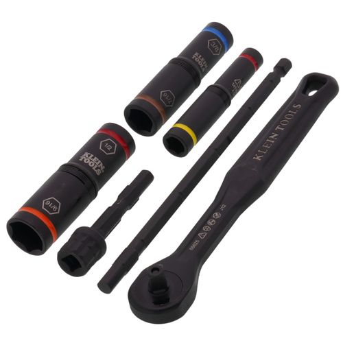 65238 - Klein Tools 65238 - Essential Deep-Well Heavy-Duty Flip Socket ...