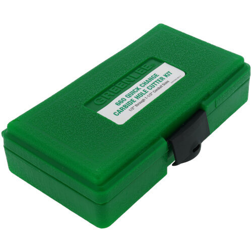 660-GREENLEE - Greenlee 660-GREENLEE - 5 Piece Quick-Change Carbide ...