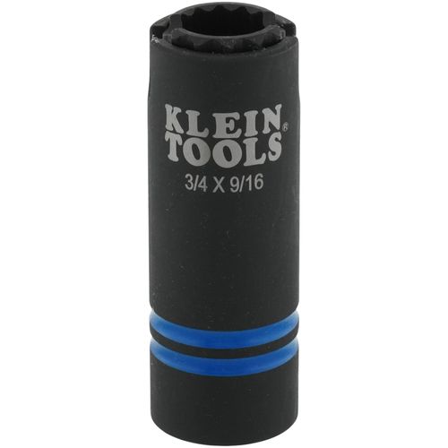 66031 - Klein Tools 66031 - 3-in-1 Slotted Impact Socket, 12-Point, 3/4 ...