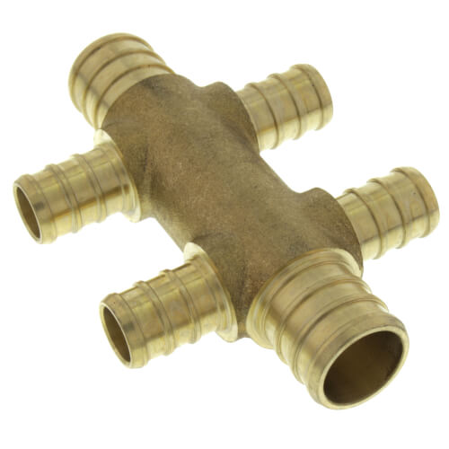672XGT0499 - Sioux Chief 672XGT0499 - PEX Crimp Multiport Tee (4) 1/2 ...