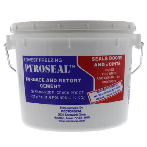68612 - Rectorseal 68612 - 1-1/2 lb. Pyroseal Furnace and Retort Cement