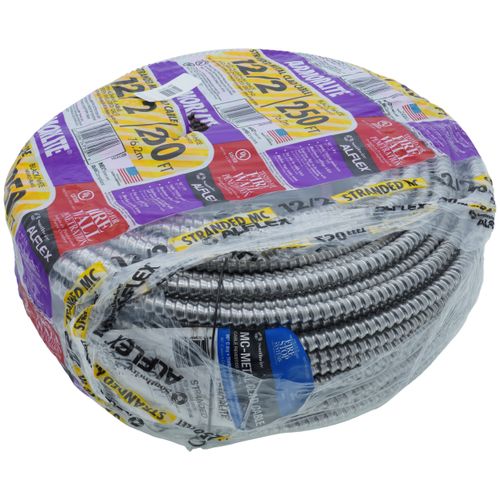 69114701 - Southwire 69114701 - 250' 12-2 AWG STR Aluminum Armored ...